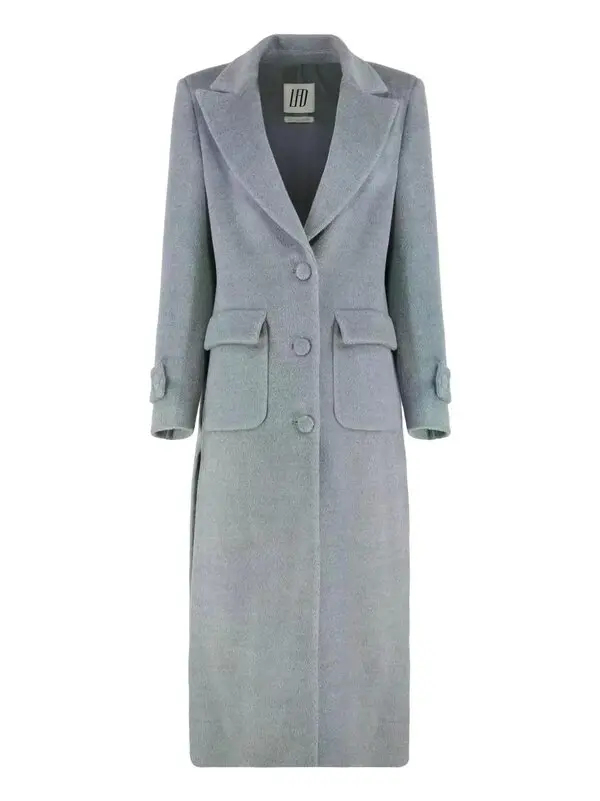 LES FILLES D'EVA Flap-pocket Coat - Grey