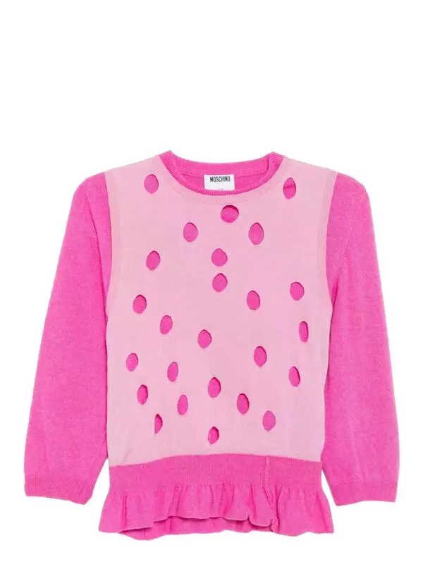 Moschino Layered Jumper - Pink