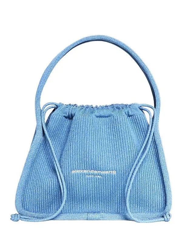 Alexander Wang Ryan Small Handbag - Reflective Blue