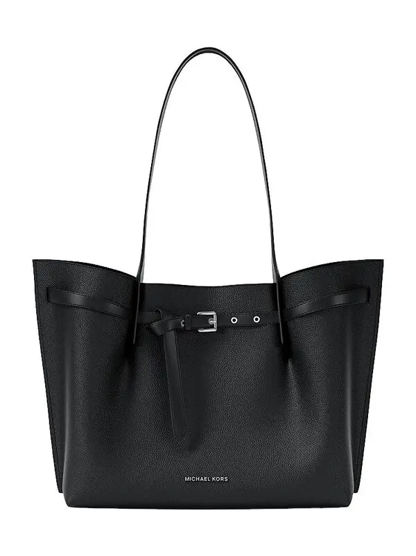 Michael Kors Emilia Large East/west Tote - Black