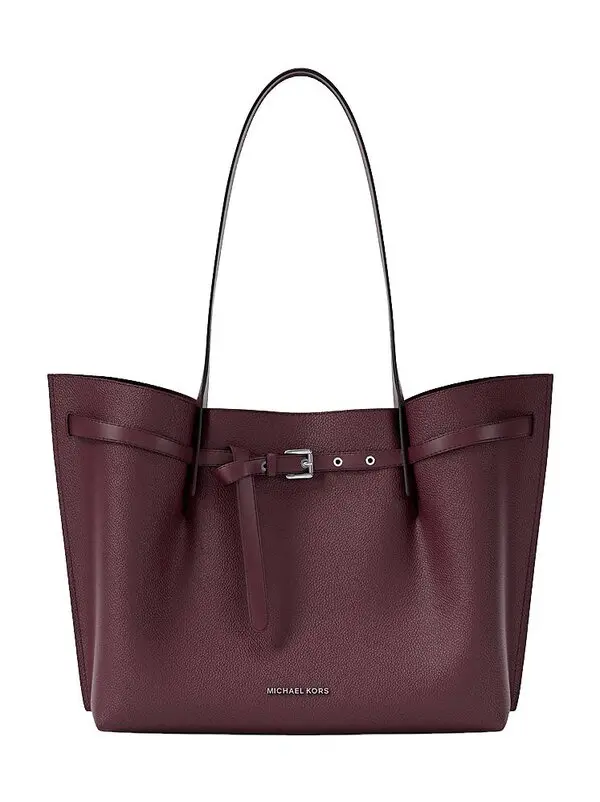 Michael Kors Emilia Large East/west Tote - Oxblood