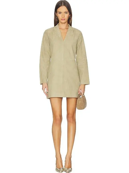 SRG Tanya Suede Dress - Sand