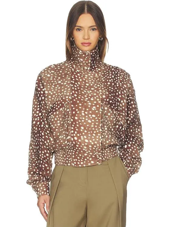 SRG Blake Jacket - Fawn Print