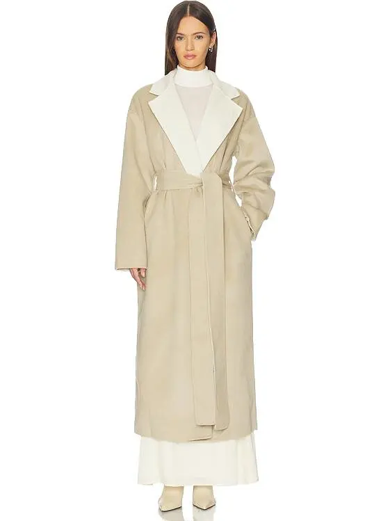 SRG Anais Coat - Grey Beige