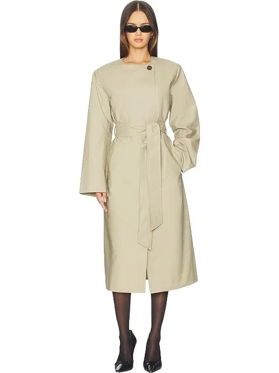 SRG Hudson Coat - Dark Grey Beige