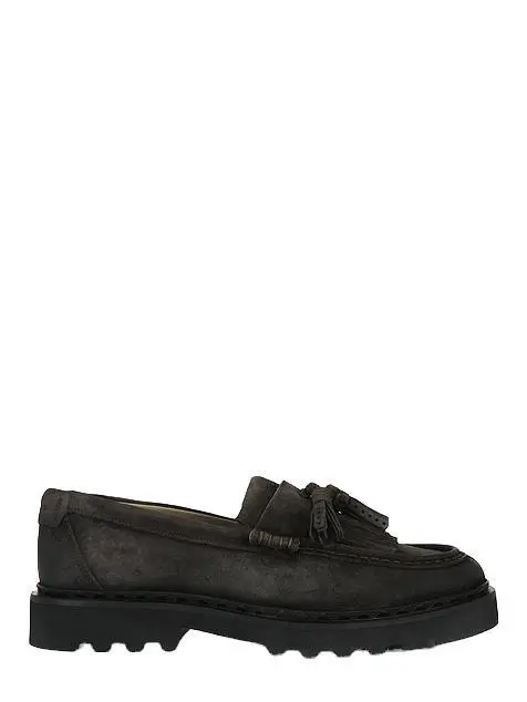 ALLSAINTS Skiff Tassel Loafer - Warm Grey