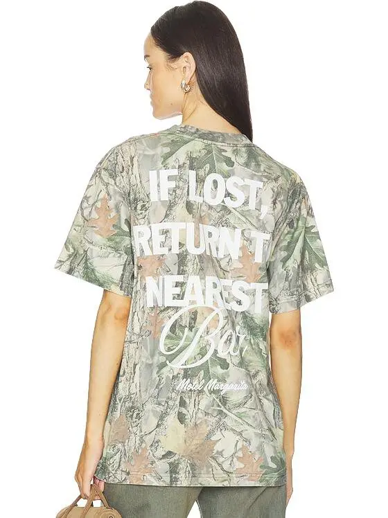 MOTEL MARGARITA If Lost Tee - Camo