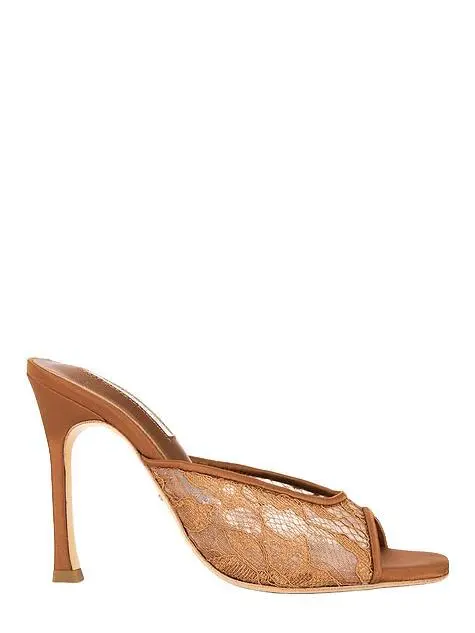 TONY BIANCO Dashing Mule - Rust Brocade