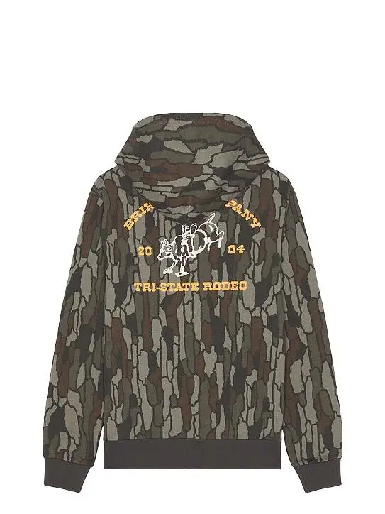 Brixton Danforth Hoodie - Bark Camo
