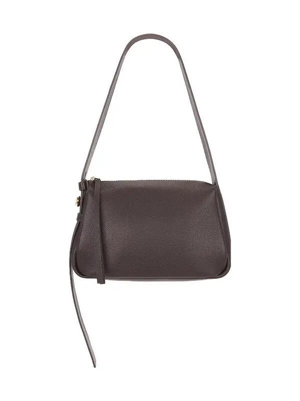 Tory Burch Romy Small Shoulder Bag - Deep Brown