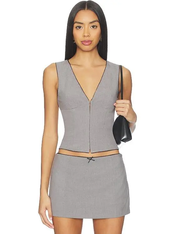 NIA Anouk Top - Grey