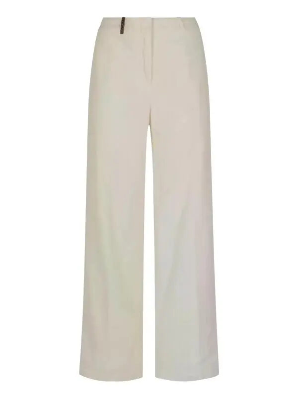 Peserico Button-fastening Trousers - Neutrals