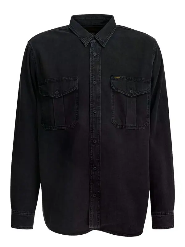 Filson Button-fastening Pocket Shirt - Black