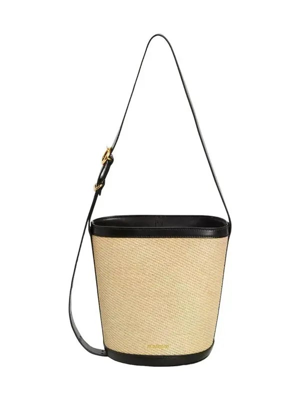 JIL SANDER Cannolo Bucket Bag - Neutrals