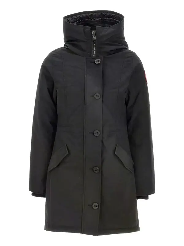 Canada Goose Rossclair Hooded Coat - Black
