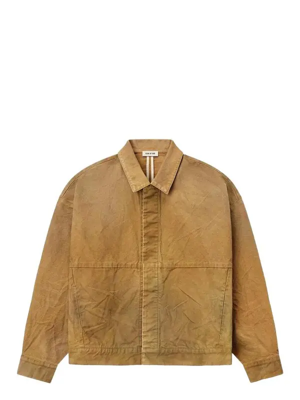 Fear Of God Canvas Utility Jacket - Brown