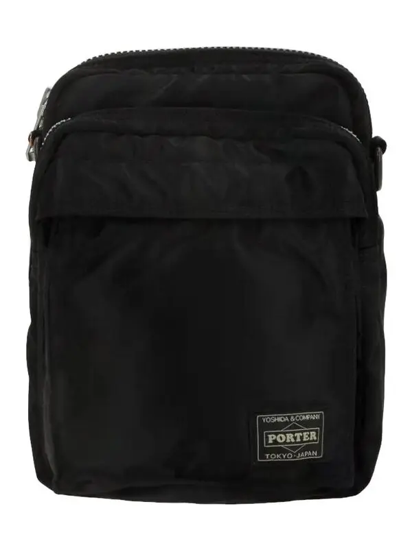 PORTER-YOSHIDA & CO Zip Messenger Bag - Black