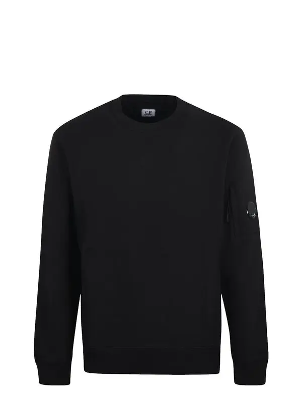 C.P. COMPANY Cotton Sweatshirt - Black