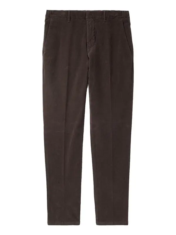 Altea Dumbo Straight-leg Corduroy Trousers - Brown