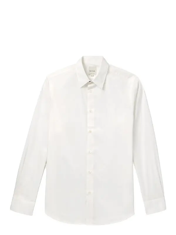 Paul Smith Cotton-poplin Shirt - White