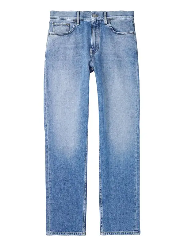 Zegna Roccia Straight-leg Stretch Jeans - Blue