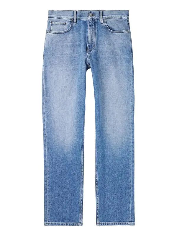 Zegna Roccia Straight-leg Stretch Jeans - Blue