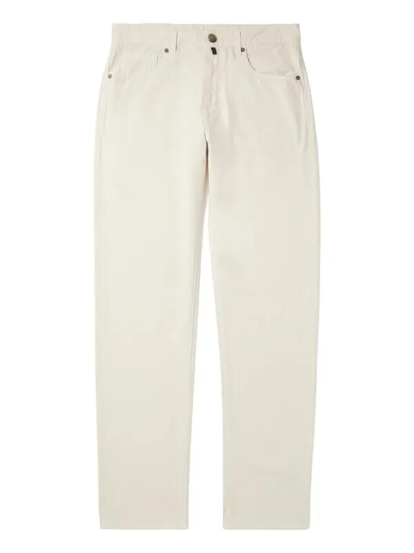 SLOWEAR Incotex Blue Division Straight-leg Jeans - Neutrals
