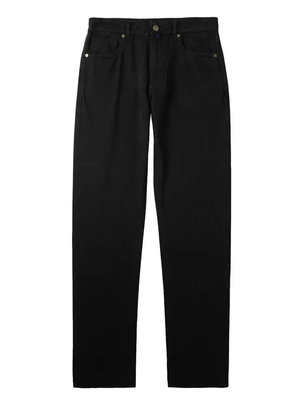 SLOWEAR Incotex Blue Division Slim-fit Jeans - Black