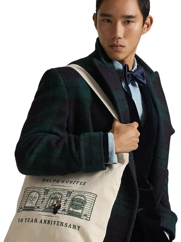 Ralph Lauren S Coffee 10th Anniversary Tote - Natural Multi