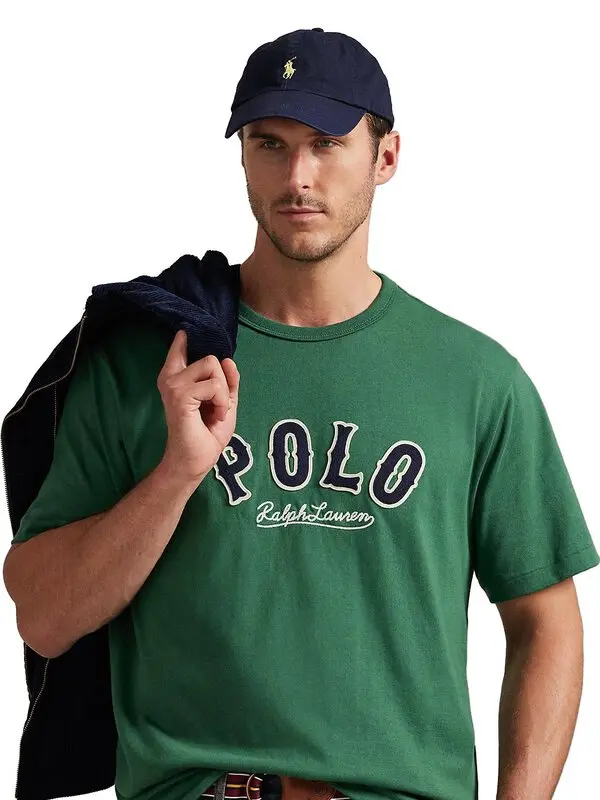 Ralph Lauren Western-logo Jersey T-shirt - Verano Green