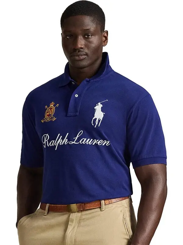 Ralph Lauren Big Pony 20th Anniversary Crest Polo - Fall Royal