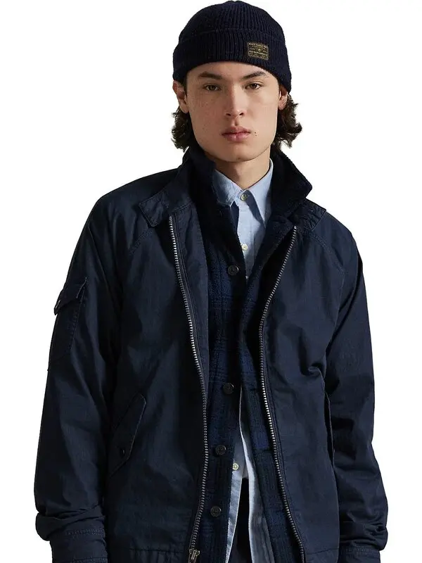 Ralph Lauren The Aldrich Garment-dyed Twill Jacket - Aviator Navy