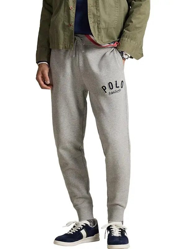 Ralph Lauren The Rl Fleece Western-logo Jogger Pant - Andover Heather