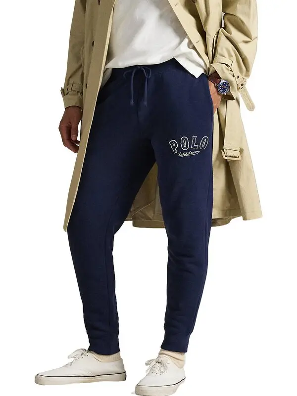 Ralph Lauren The Rl Fleece Western-logo Jogger Pant - Cruise Navy