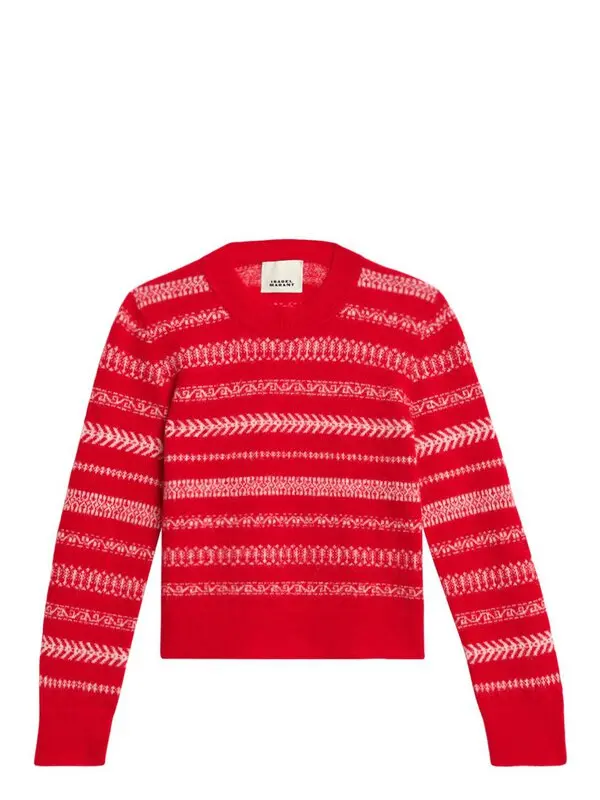 MARANT ETOILE Amity Sweater - Red