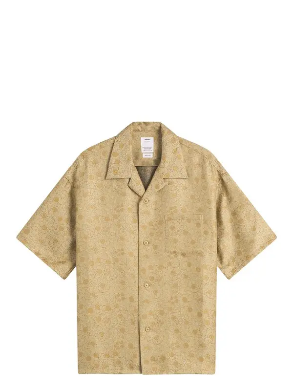 Visvim Crosby Jacquard Shirt - Beige