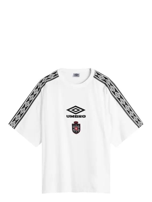 UMBRO BY SLAM JAM Og Tape T Shirt - White