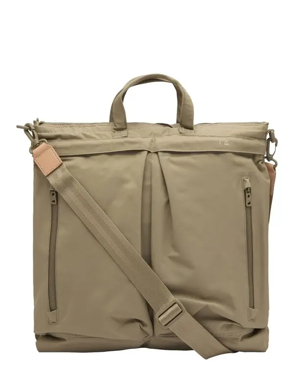 F/CE. Recycled Twill 3-way Helmet Bag - Sage Green