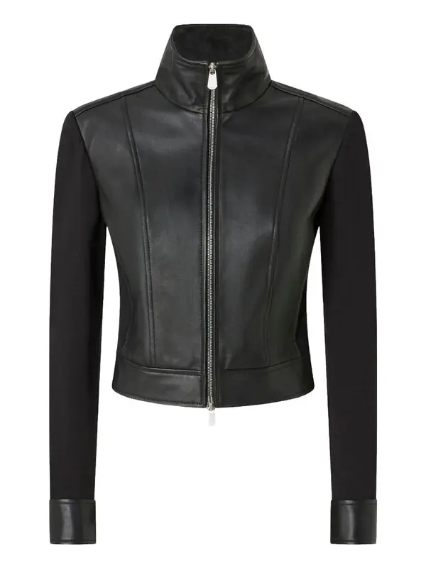 Pinko Zip Up Jacket - Black