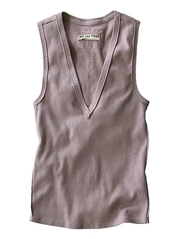 Free People We The Free Neria Tank Top - Purple Dove