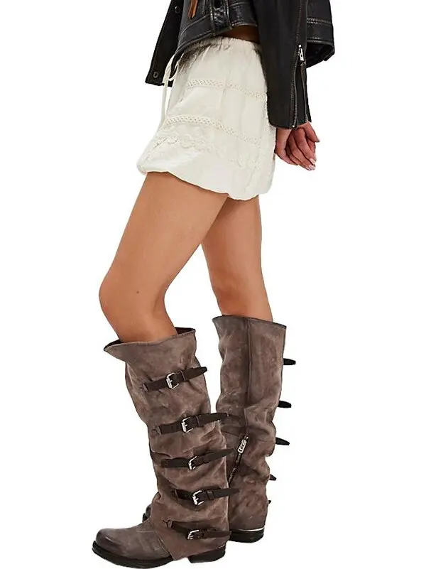 A.S.98 Tatum Over-the-knee Boots - Fondente