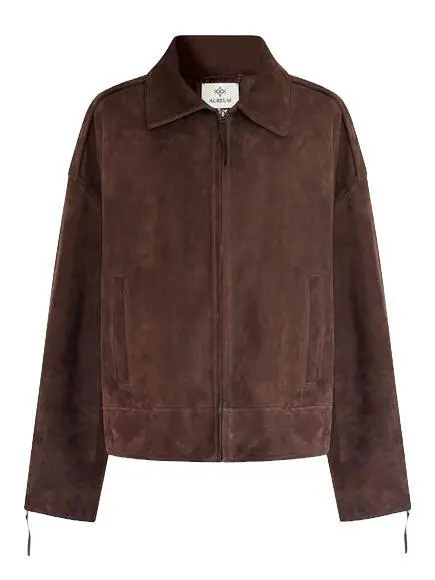 AUREUM The Mercer Leather Jacket - Chocolate