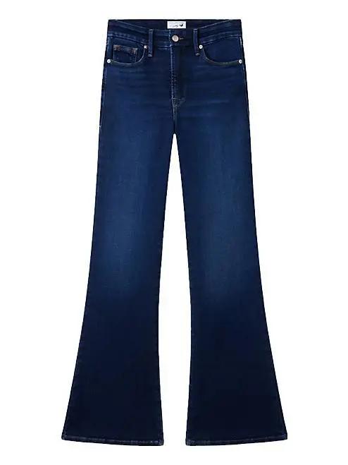 Good American X Dolly's Joleans Flared-leg Jeans - Indigo1020