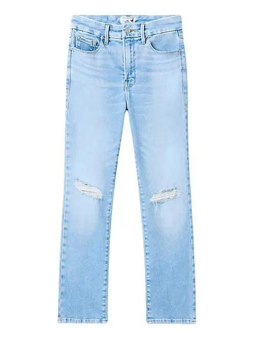 Good American X Dolly's Joleans Straight-leg Stretch-denim Jeans - Indigo1081