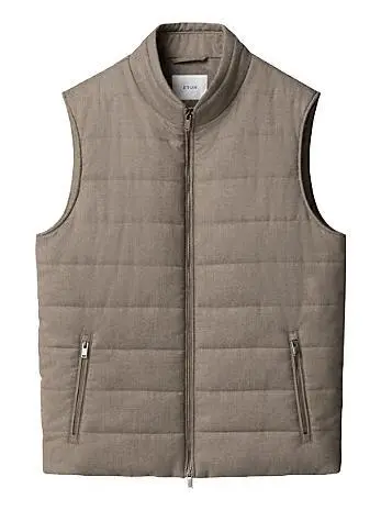 Eton Wool Gilet - Beige