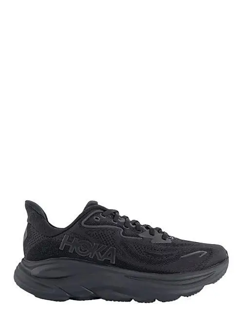 Hoka Clifton 10 Mesh Trainers - Black Black F