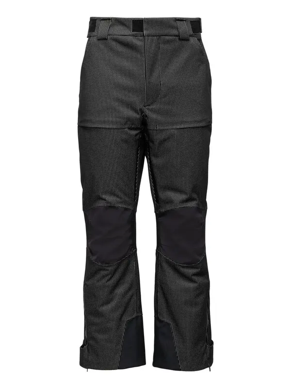 Prada Reflective Ski Pants - Black/silver