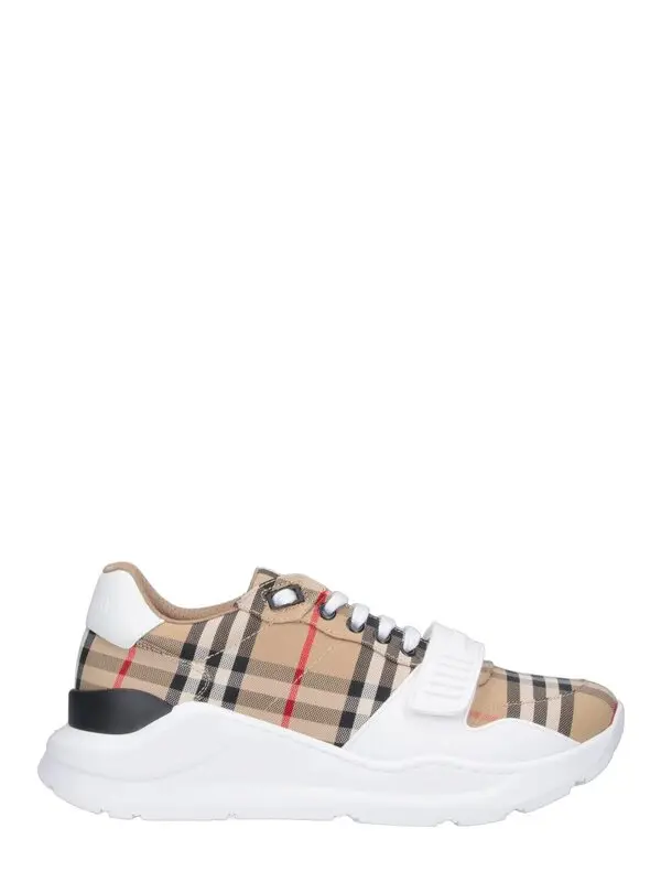 Burberry Vintage Check Sneakers - Beige