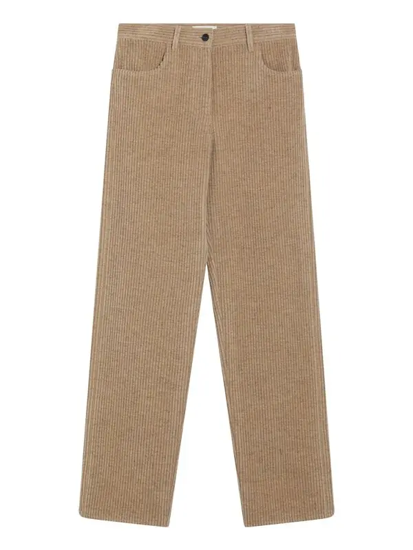 THE ROW Corduroy Trousers - Yellow
