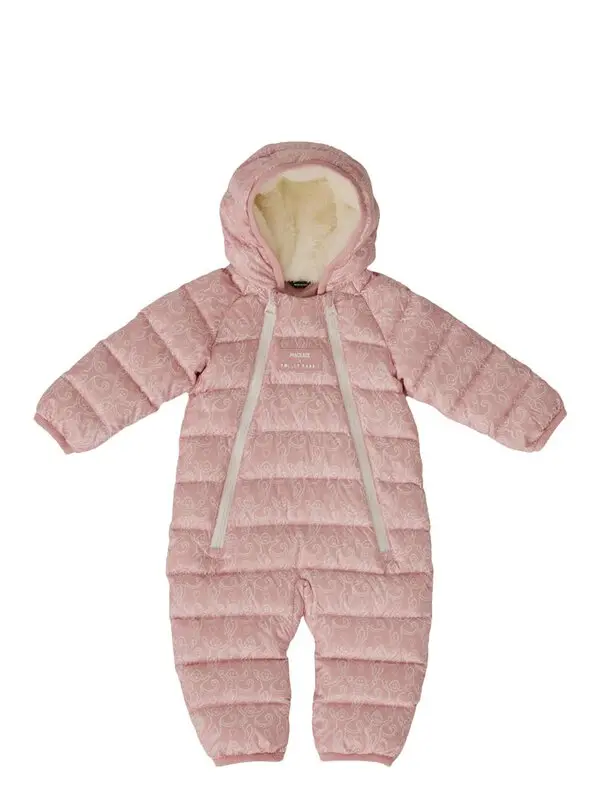 Mackage Bambi-rr Logo Snowsuit For Babies - Blush